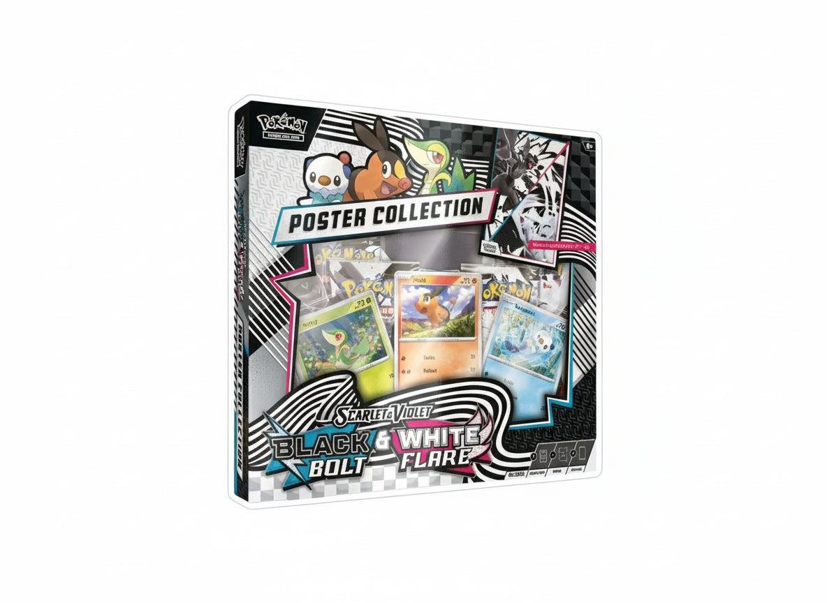 Black Bolt & White Flare Poster Collection – Jouwtcg